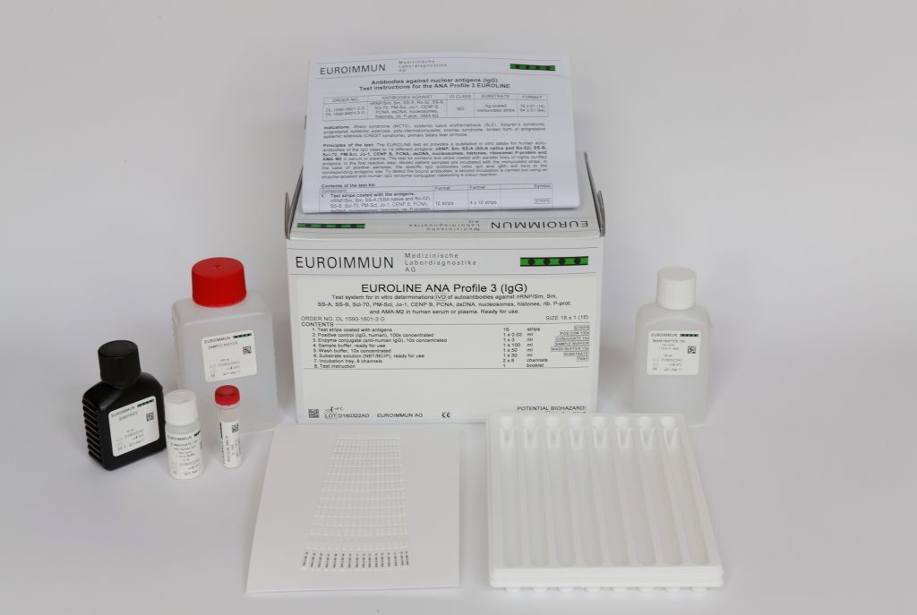 ANA-LIA EUROLINE ANA Profile 23 IgG (23 Anticuerpos) – Biocientifica